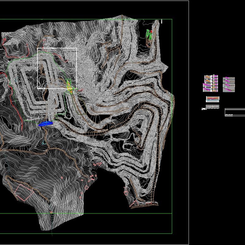 Dam–Design DWG Plan for AutoCAD • Designs CAD