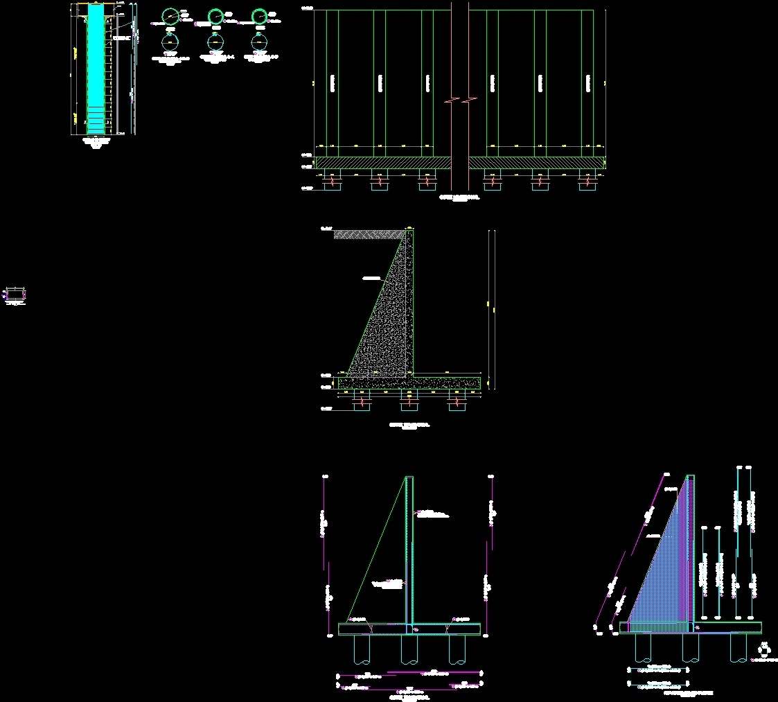 Dam To Dam Cofferdam For Cesar Colombia DWG Full Project for AutoCAD ...