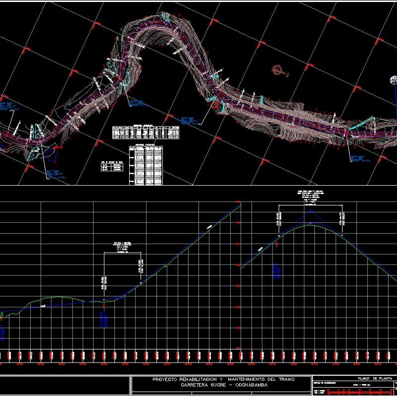 Designof Roadway And Pavement DWG Section for AutoCAD • Designs CAD