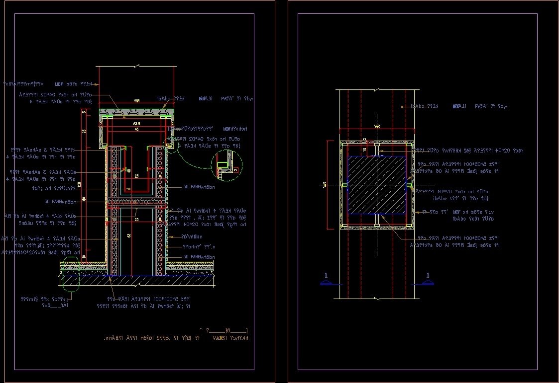 Detail For Ward Wall DWG Detail for AutoCAD • Designs CAD