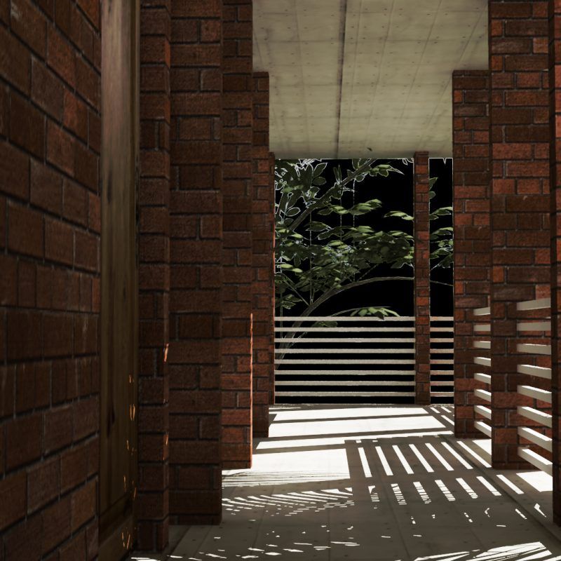 One Person House (Artist Studio) DWG Block for AutoCAD • Designs CAD