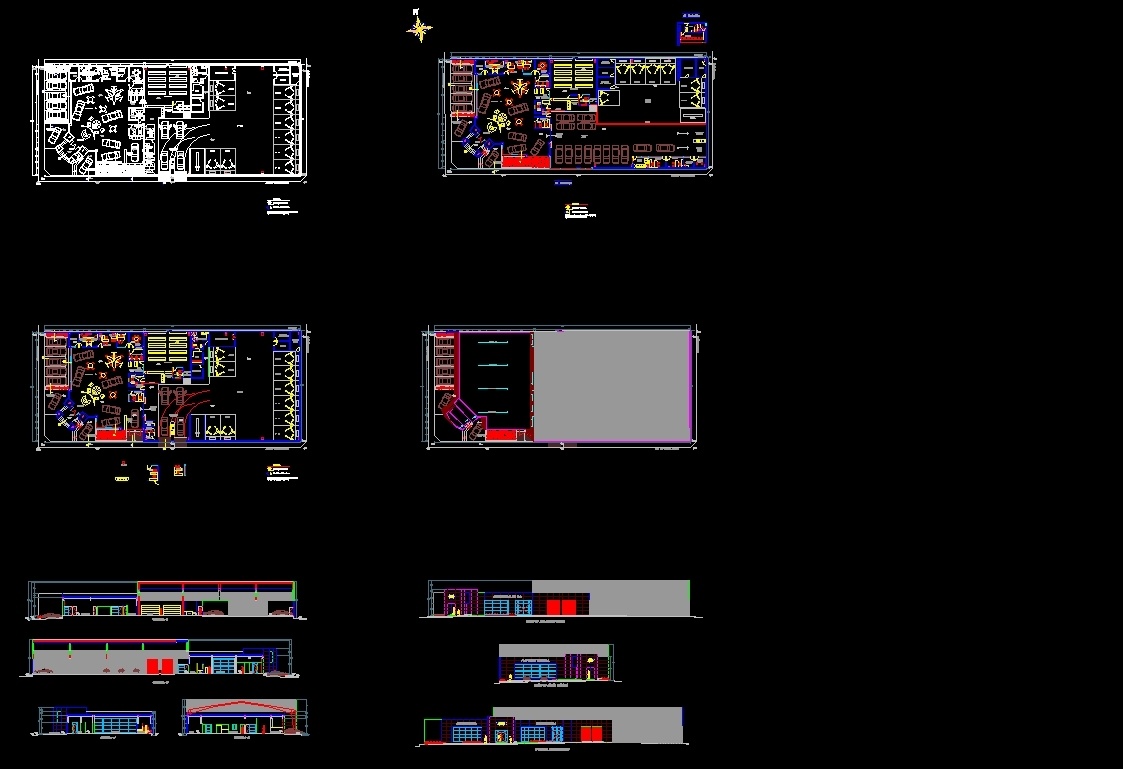 Ford Automobile Car Dealership Including Showroom, Offices, Service ...