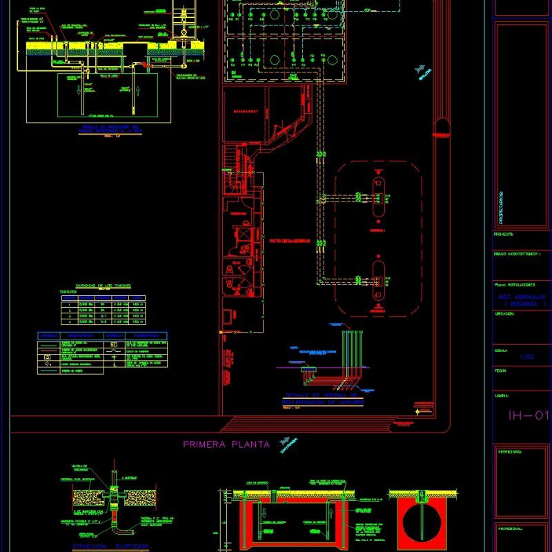 Gas Station DWG Section for AutoCAD • Designs CAD
