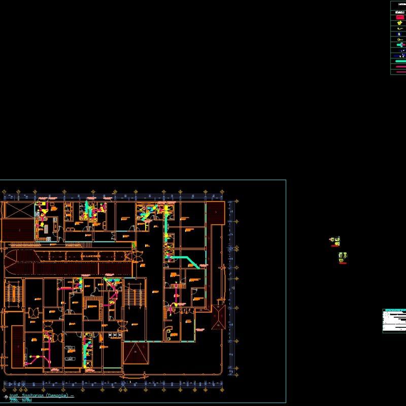 Health Center DWG Block for AutoCAD | DesignsCAD