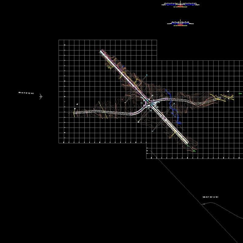 Highway Intersection DWG Section for AutoCAD • Designs CAD
