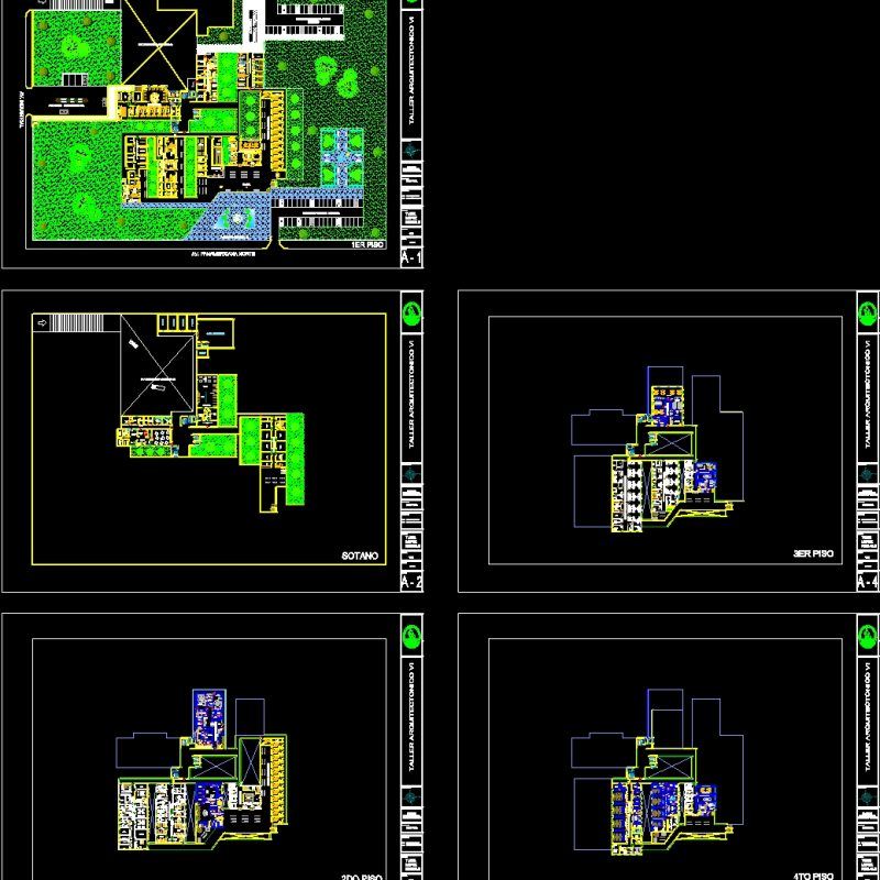 Hospital Project DWG Full Project for AutoCAD • Designs CAD