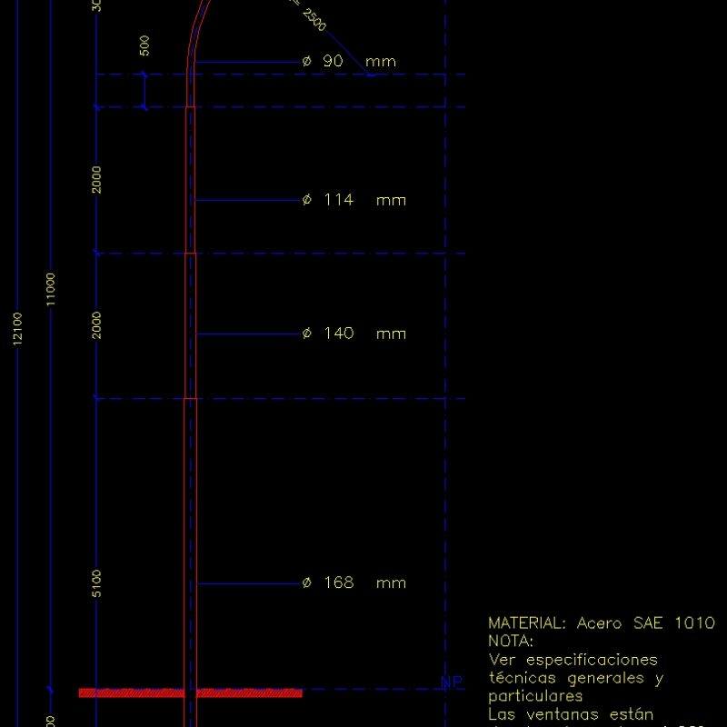 Illumination Column DWG Block for AutoCAD • Designs CAD