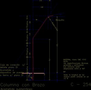 Illumination Column DWG Block for AutoCAD • Designs CAD