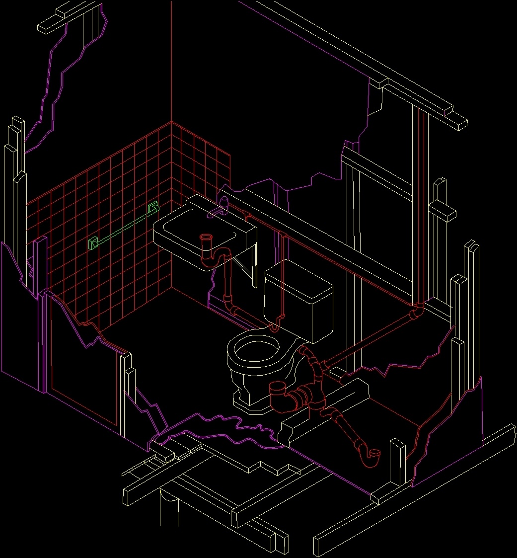 Isometric Bath 2D DWG Block for AutoCAD • Designs CAD Isometric Bath 2D DWG Block for AutoCAD • Designs CAD
