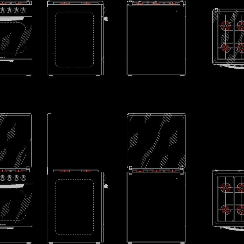 Mabe Stove Ma07687ci1 DWG Block for AutoCAD • Designs CAD