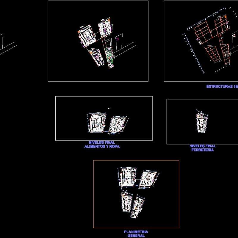 Mall - Plan DWG Block for AutoCAD • Designs CAD