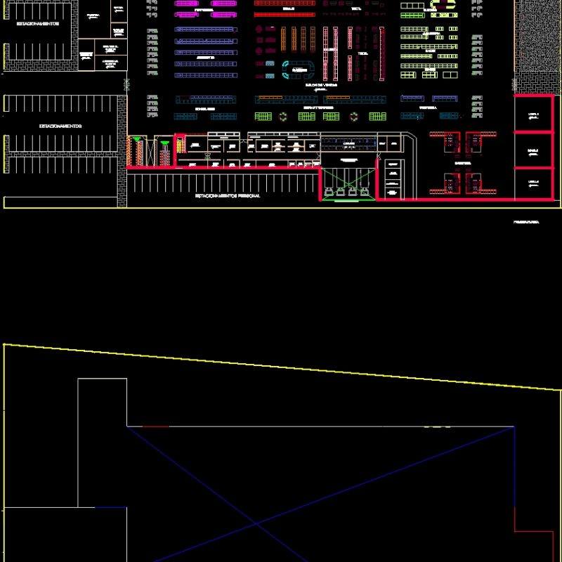 Mall DWG Block for AutoCAD • Designs CAD