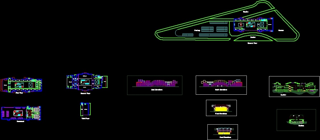 Mall Project - Tripoli Lebanon DWG Full Project for AutoCAD • Designs CAD