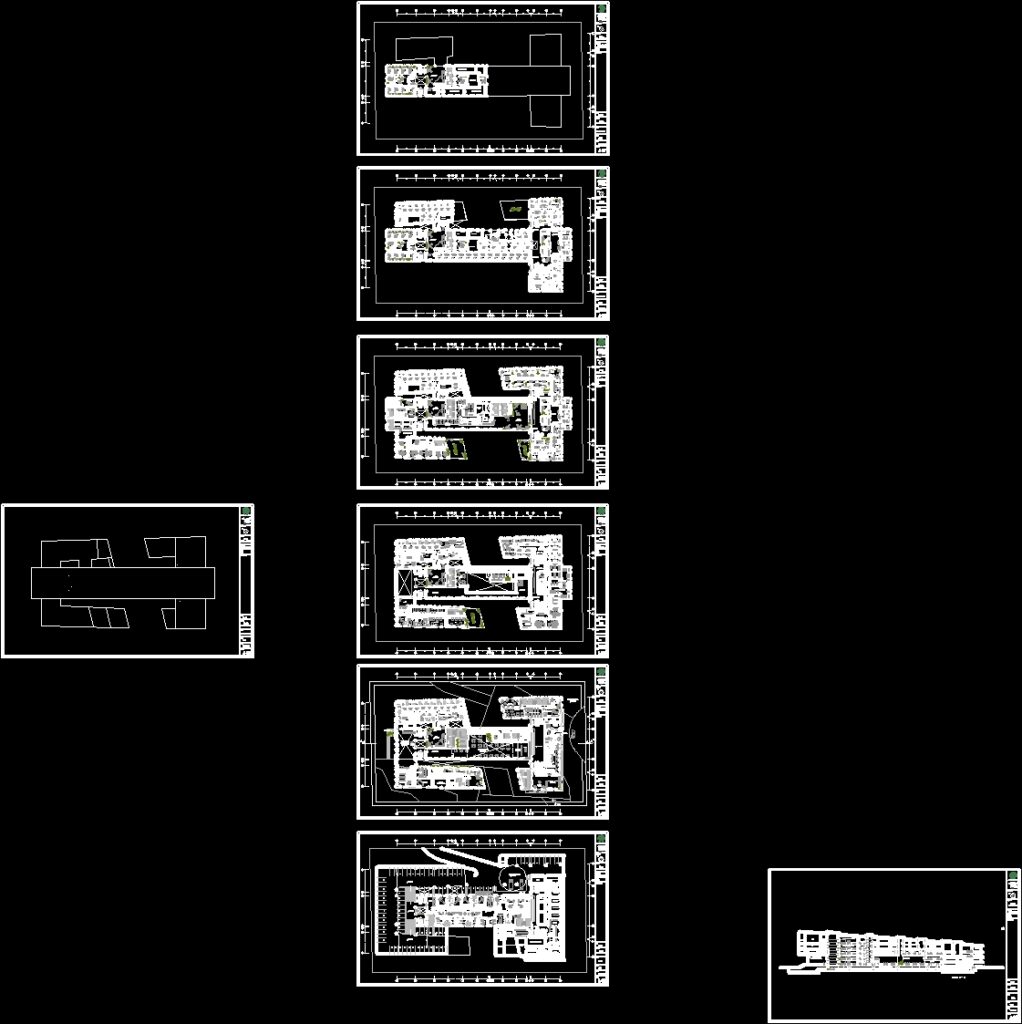Maternity Clinic, Furnished DWG Full Project for AutoCAD • Designs CAD