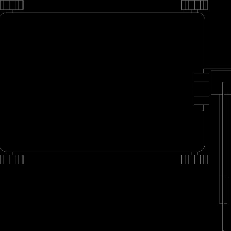 Mechanical Platform Scale DWG Block for AutoCAD • Designs CAD