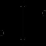 Mesa Ping - Pong 2D DWG Block for AutoCAD • Designs CAD