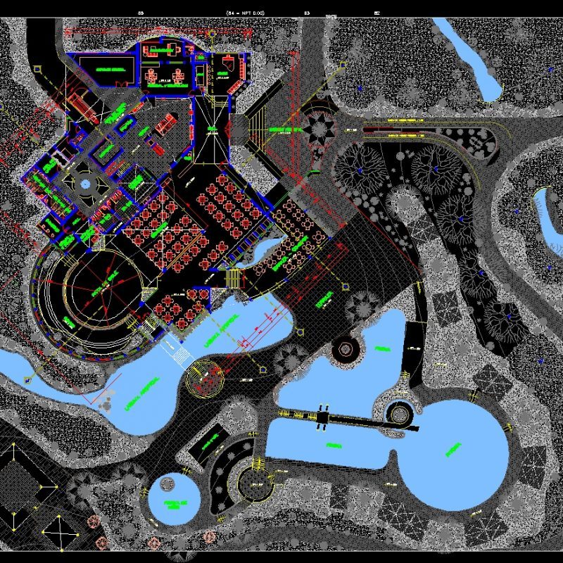 Metropolitan Park (1) DWG Block for AutoCAD • Designs CAD