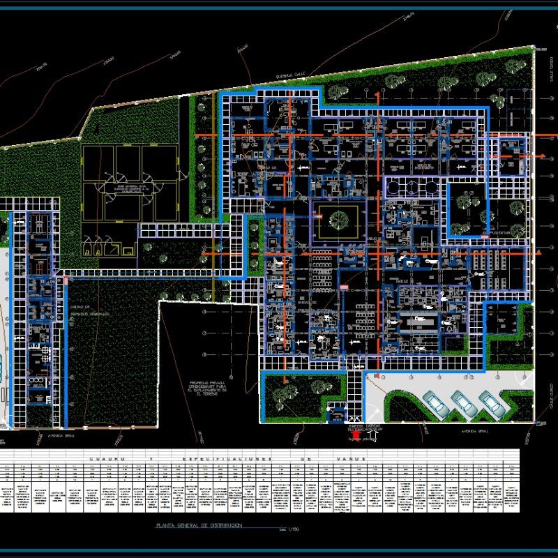 Mini Hospital DWG Block for AutoCAD • Designs CAD