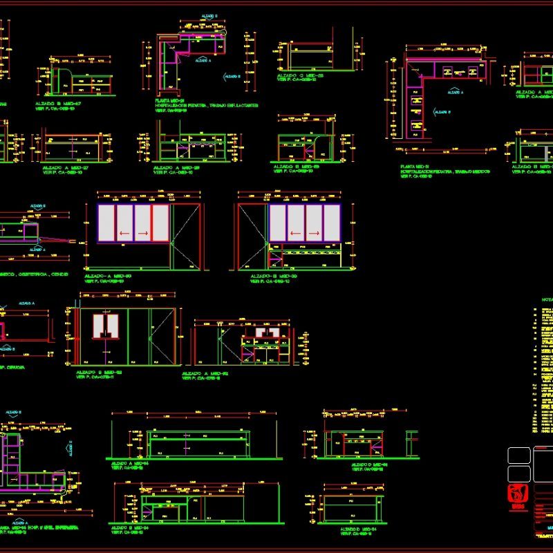 Module Design DWG Block for AutoCAD | DesignsCAD