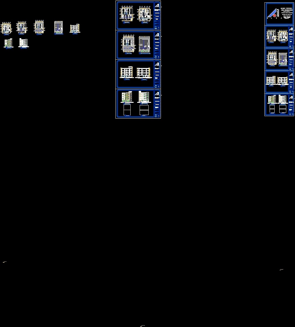 Multifamily Housing Project Building Departments DWG Full Project for ... Multifamily Housing Project Building Departments DWG Full Project for ...