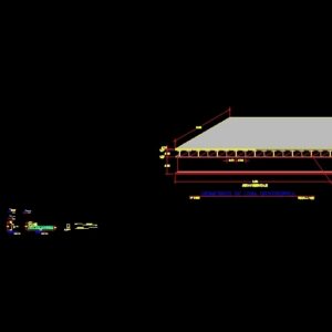 Orthotropic Slab Bridge DWG Block for AutoCAD | Designs CAD