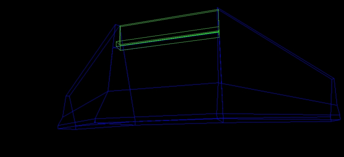 Overhang Bridge, Cerro Baul 3D DWG Model for AutoCAD • Designs CAD