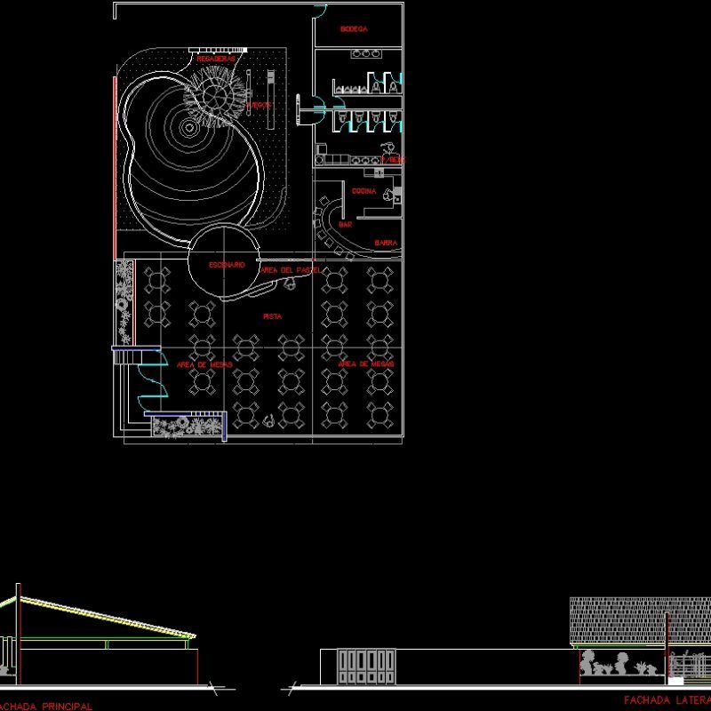 Parties Show Room DWG Block for AutoCAD • Designs CAD