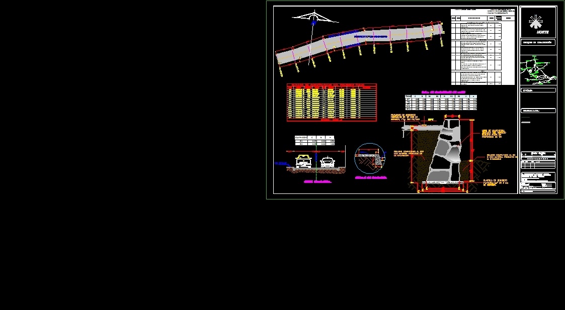Plan Of A Street Paving DWG Plan for AutoCAD • Designs CAD