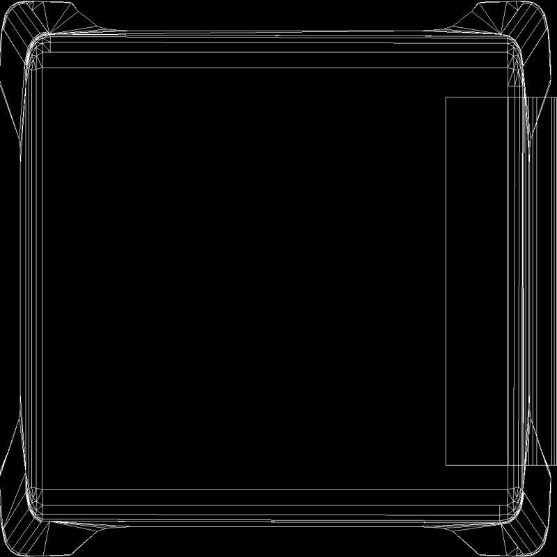 Plastic Chair Child DWG Block for AutoCAD • Designs CAD