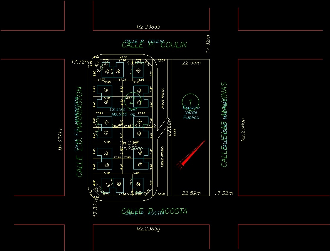 Plot Plan DWG Plan For AutoCAD Designs CAD