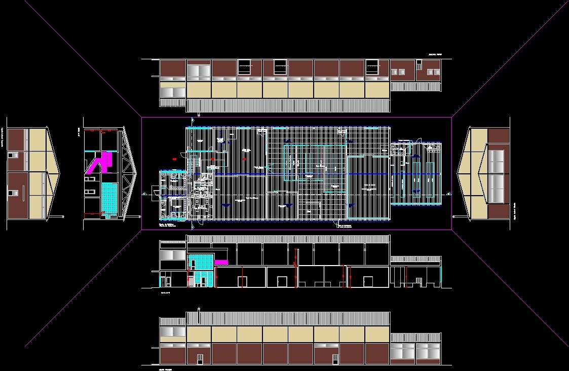 Project / Warehouse / Shop Fish And Fisheries DWG Full Project for ...