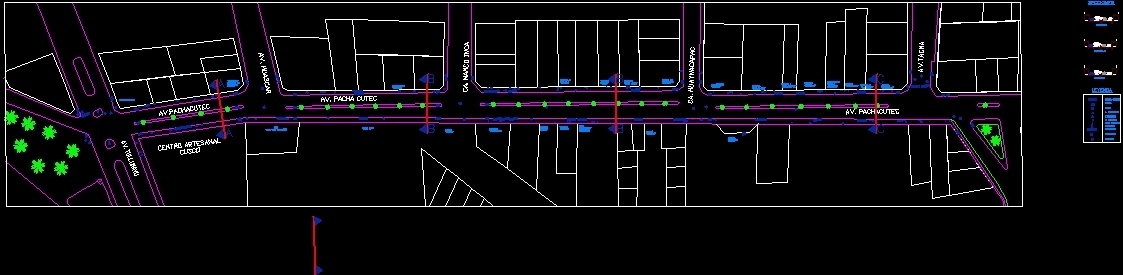 Road Improvement - Inventory (Current Condition) DWG Full Project for ...