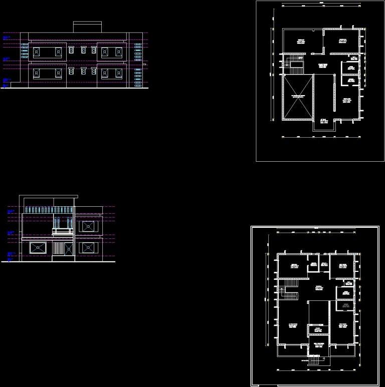 Row House DWG Block for AutoCAD • Designs CAD
