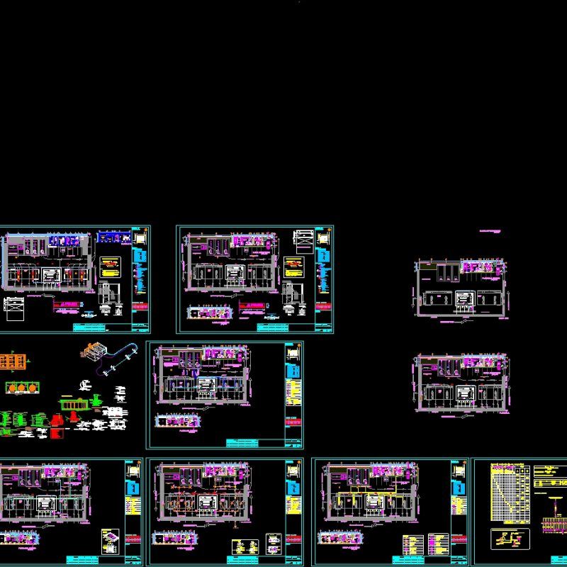 Service Station DWG Full Project for AutoCAD • Designs CAD