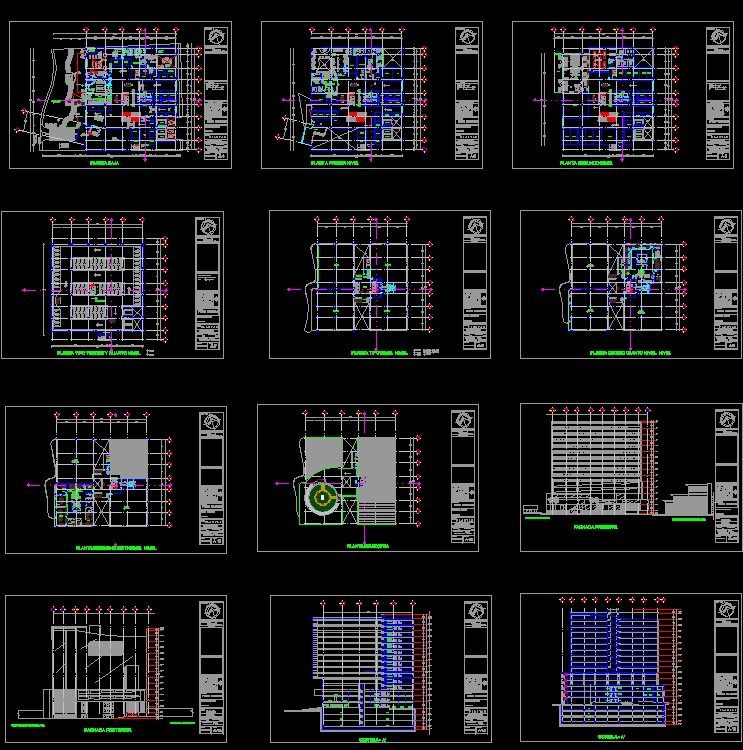 Shopping Arcade DWG Block for AutoCAD • Designs CAD