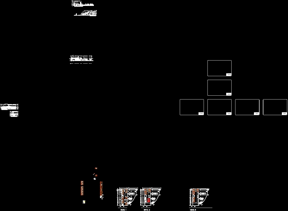 Shopping Arcade, Mall, 3 Levels DWG Full Project for AutoCAD • Designs CAD
