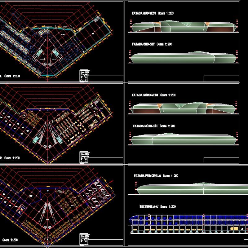 Shopping Center / Center / Shopping DWG Block for AutoCAD • Designs CAD