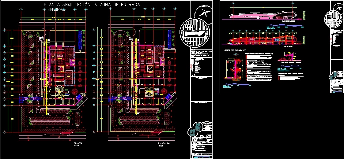 Shopping Center Anchor Store--87,000 Sq Ft DWG Section for AutoCAD ...