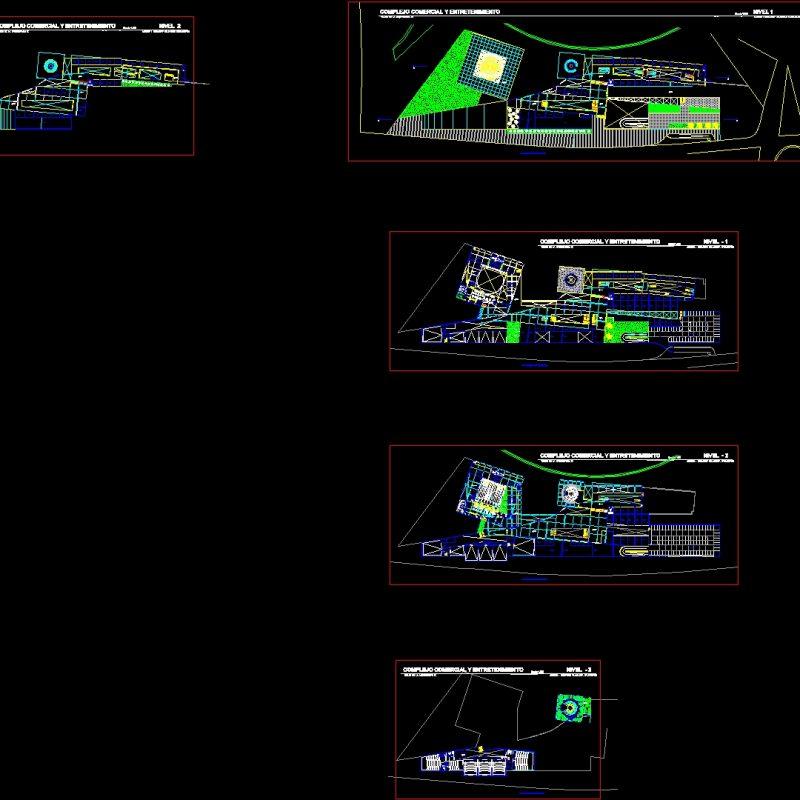 Shopping Center DWG Block for AutoCAD • Designs CAD