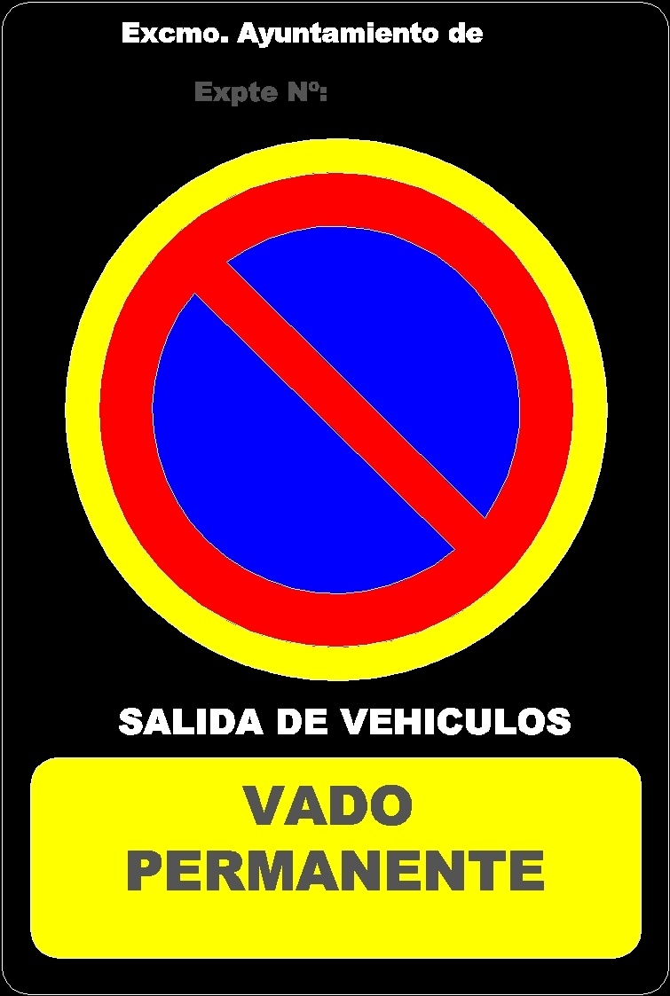 Signal Badge Of Permanent Ford DWG Block for AutoCAD • Designs CAD