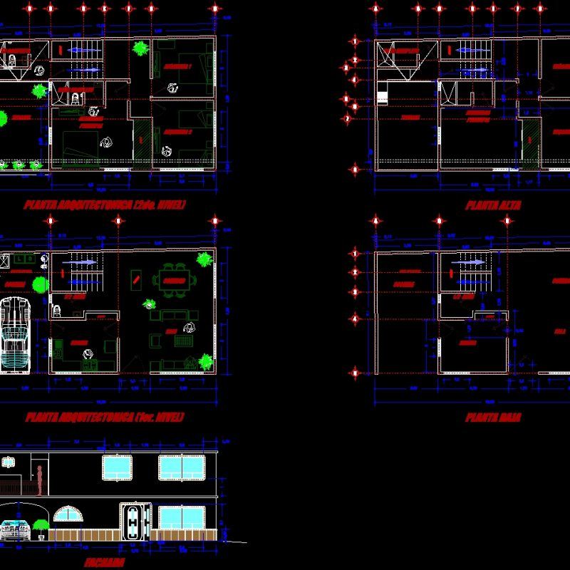 Simple House DWG Block for AutoCAD • Designs CAD