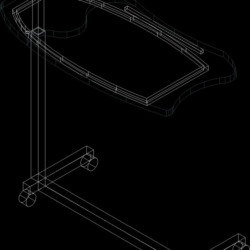 Sliding Table 3D DWG Model for AutoCAD • Designs CAD