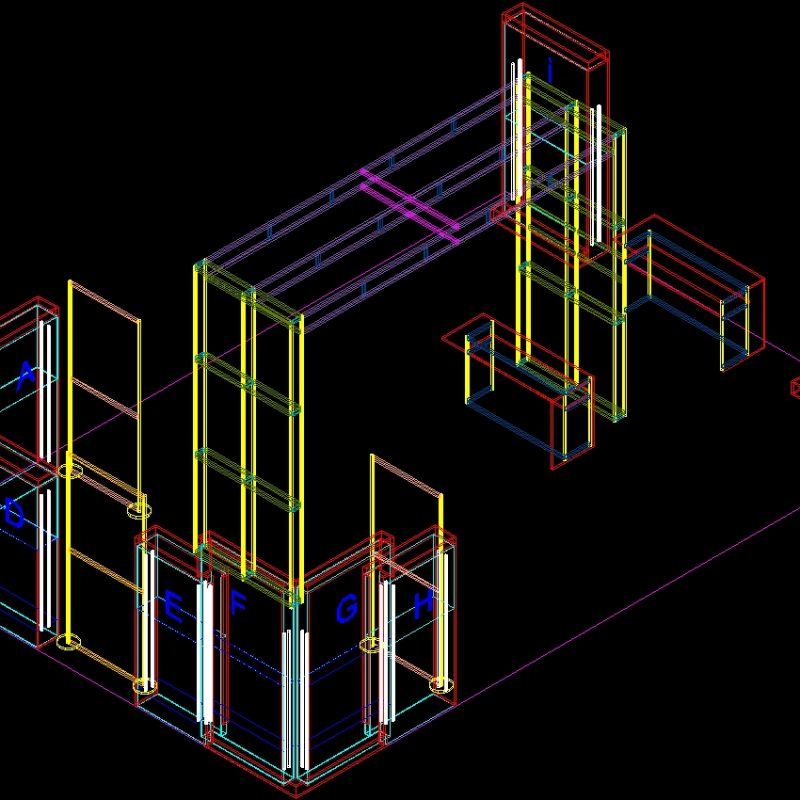 Stand 3D DWG Model for AutoCAD • Designs CAD