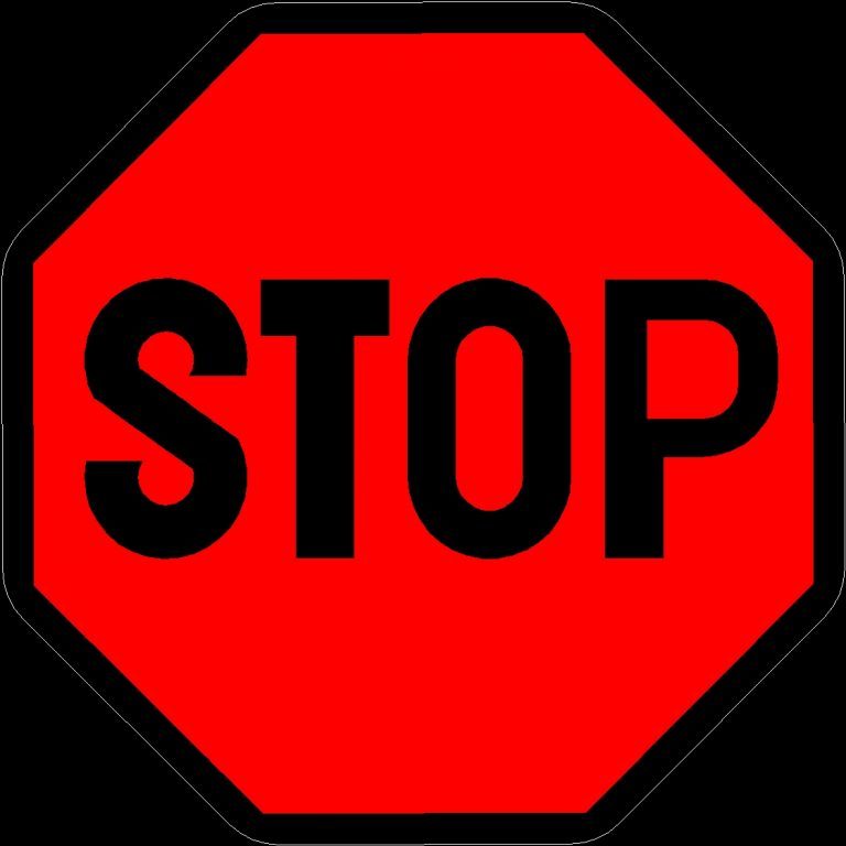 Stop Signal DWG Block for AutoCAD • Designs CAD