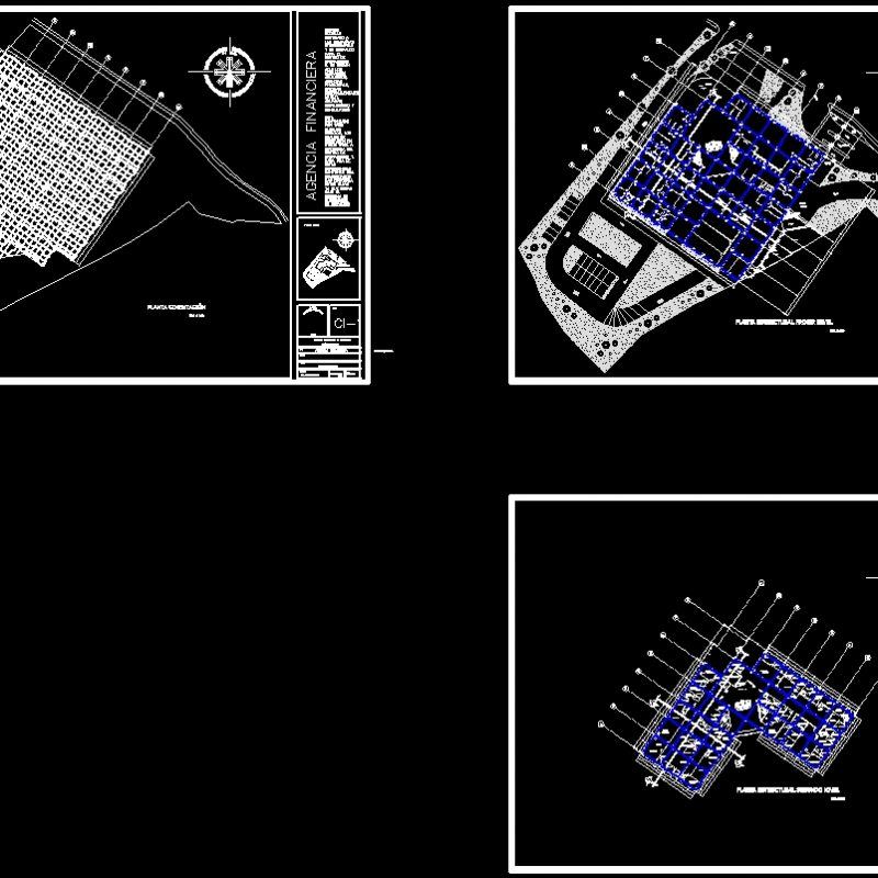 Structural Plant Of Agency DWG Block for AutoCAD • Designs CAD