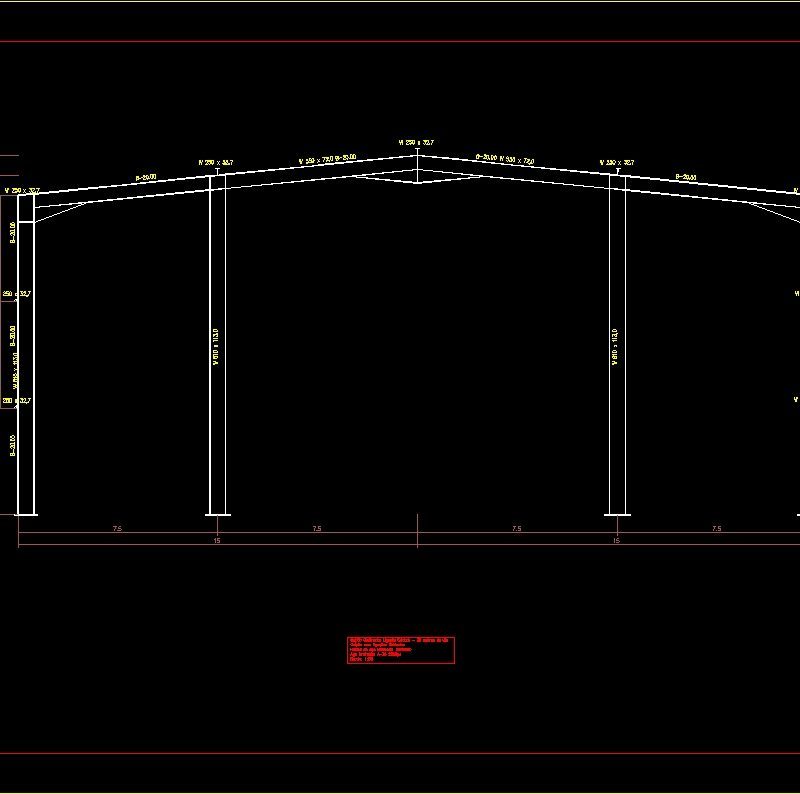 Structural Project Barn DWG Full Project for AutoCAD | DesignsCAD
