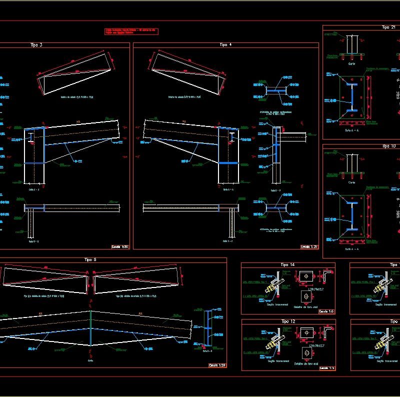 Structural Project Barn DWG Full Project for AutoCAD | DesignsCAD