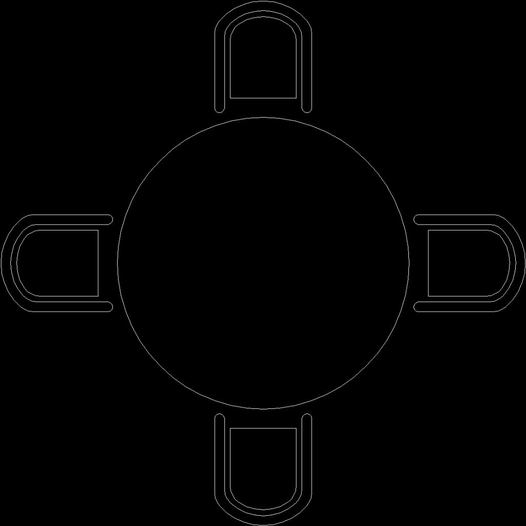 Table DWG Block for AutoCAD • Designs CAD