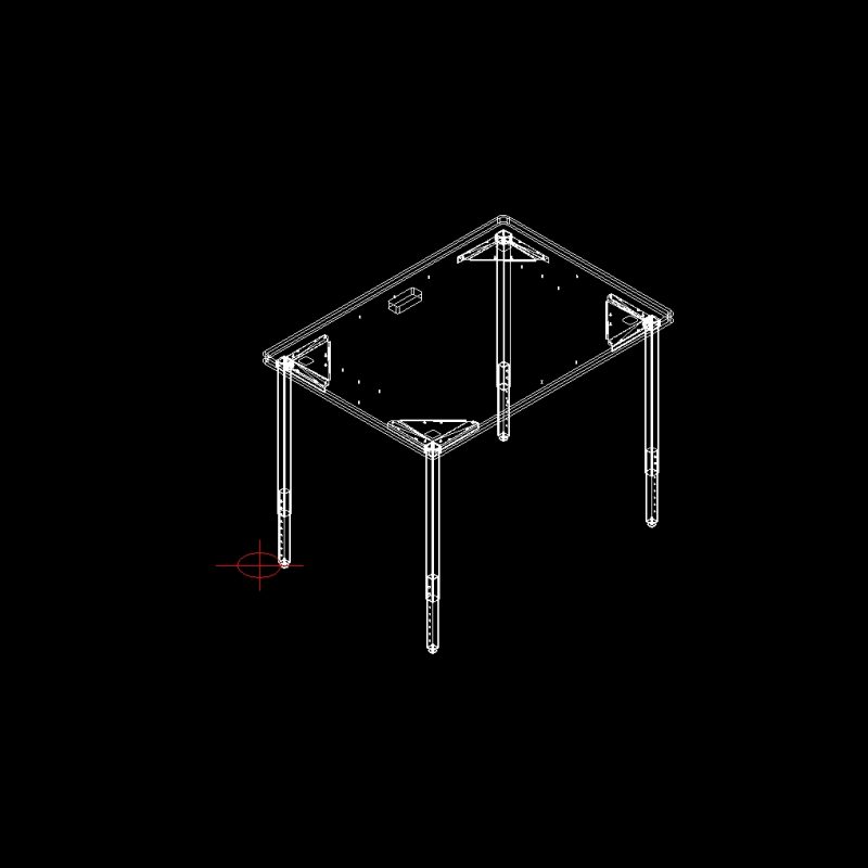Tables 3D DWG Model for AutoCAD • Designs CAD