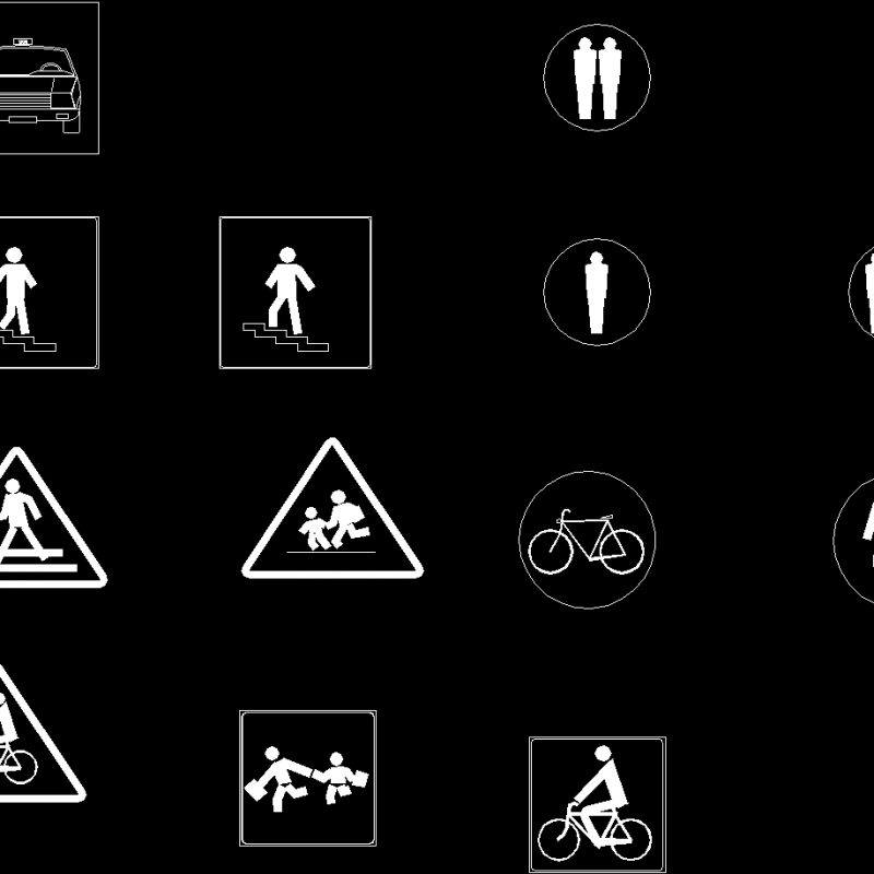 Vehicular Traffic Signals DWG Block for AutoCAD | Designs CAD